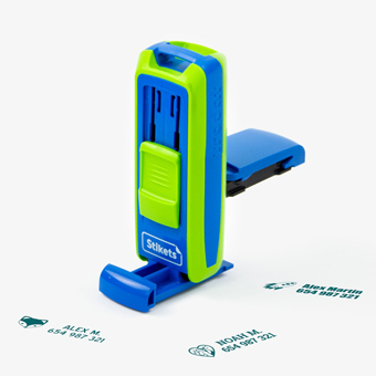Personalisierter Automatik-Taschenstempel - Stikets